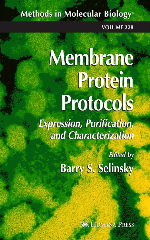 Methods in Molecular Biology- Membrane Protein Protocols, Selinsky, Barry S. |... | bol.com