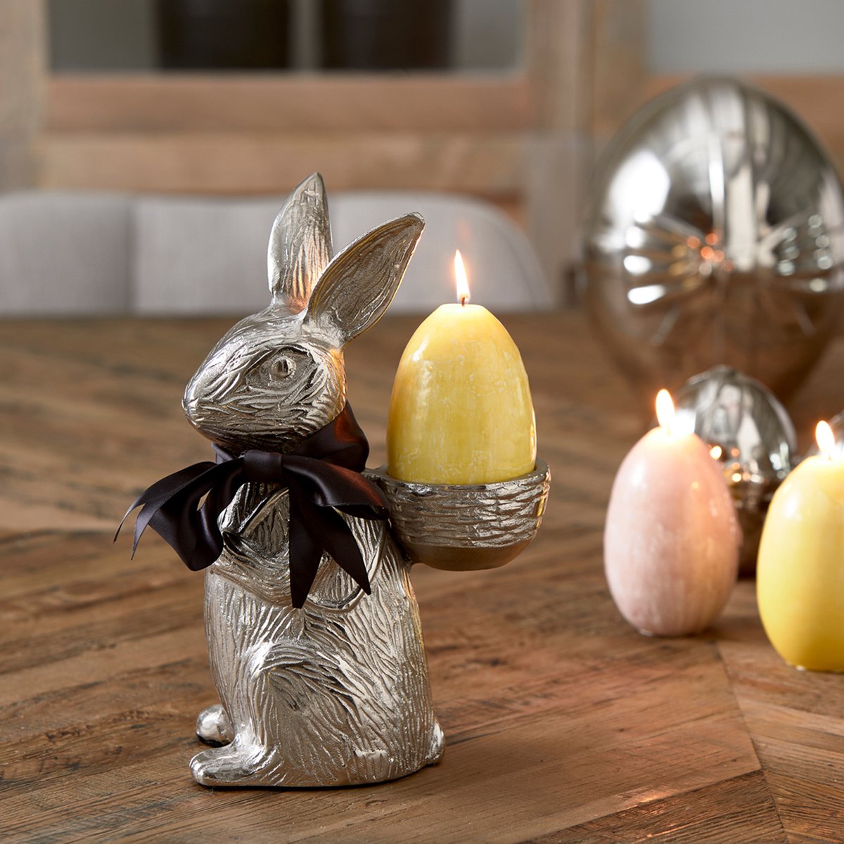 Riviera Maison Beeld Paashaas, Paasdecoratie - RM Easter Bunny With ...
