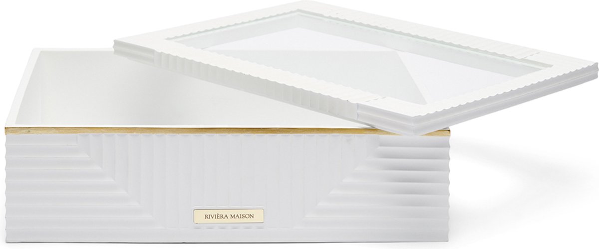 Riviera Maison vitrine box, opbergkist klein, Opbergbox, organizer ...
