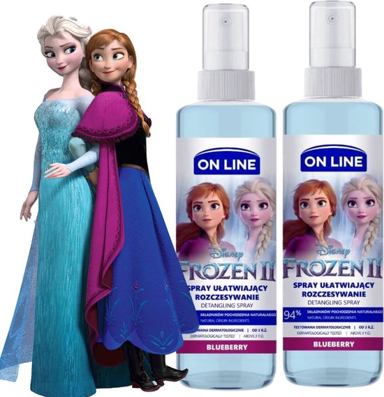 On Line Disney Frozen Anti Klit Spray Blueberry - 2 Stuk - Prinses Anna ...