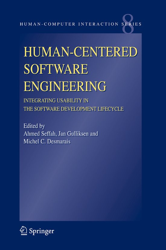 Human–Computer Interaction Series- Human-Centered Software Engineering - Integrating... | bol.com
