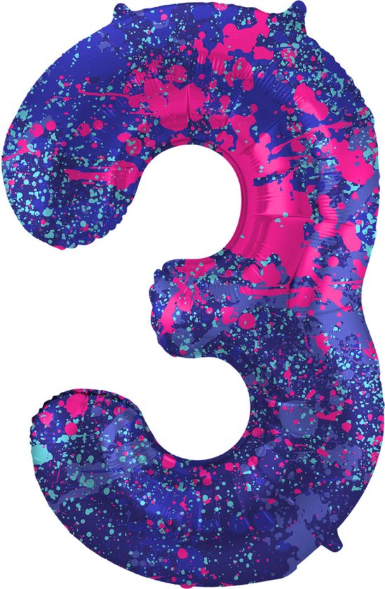 Cijfer 3 - Splash | bol.com