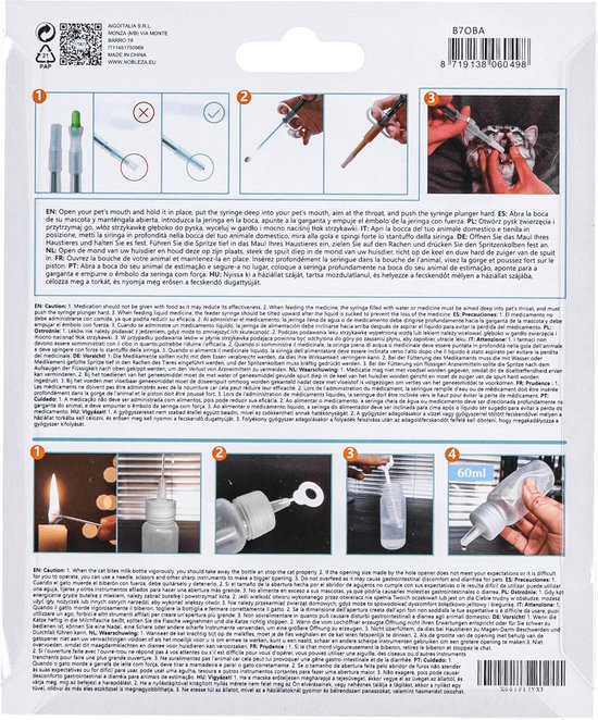 Nobleza B7O - Zuigflesje Voedingsset - Drinkfles - Voedingsflesjes ...