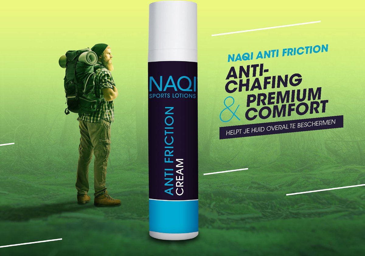 NAQI Anti Friction Cream - Chamois creme - Broekenvet - Voorkomt ...