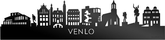 Skyline Venlo Zwart Glanzend - 80 cm - Woondecoratie design ...