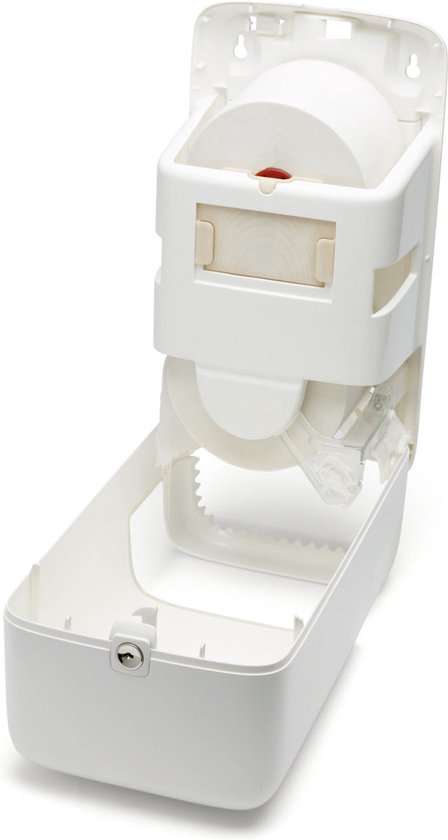 Tork dispenser toiletpapier compact, wit (557500) | bol