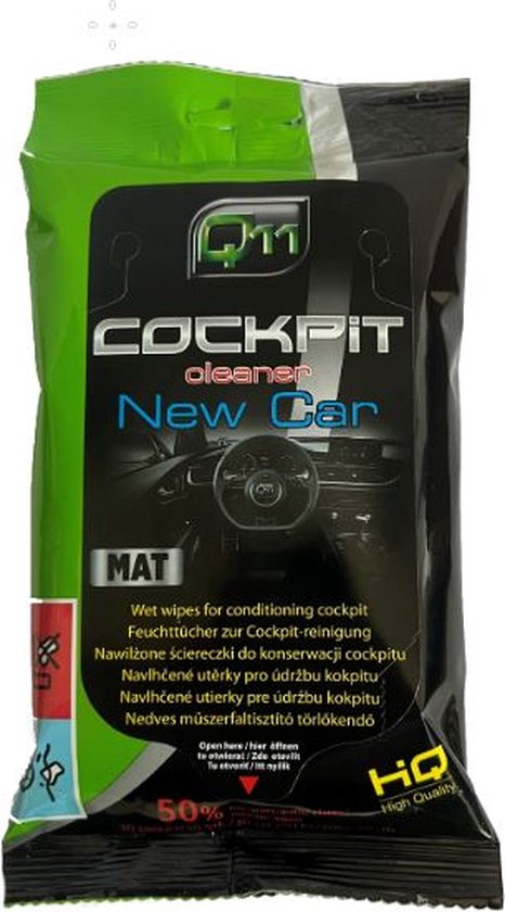 Q11 Cockpit Cleaner Wipes | bol