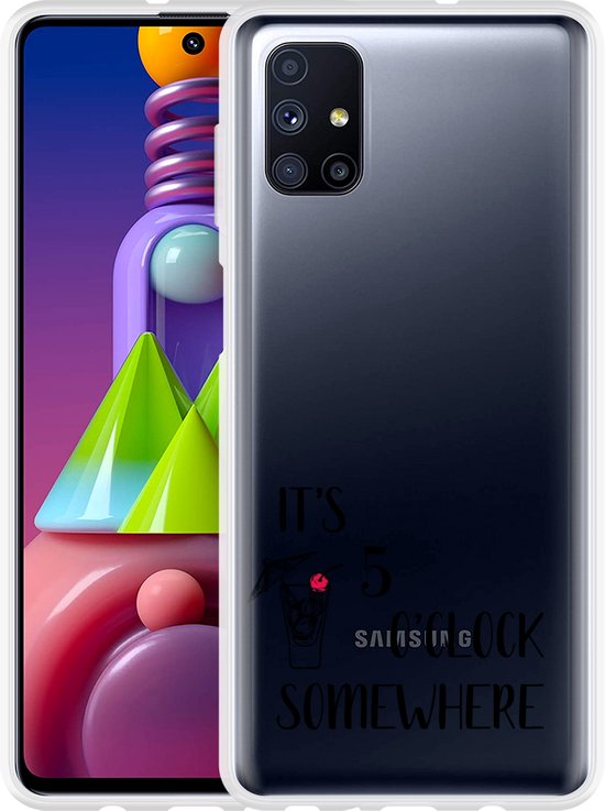 Samsung Galaxy M51 Hoesje 5 O'Clock Somewhere - Designed by Cazy | bol.com