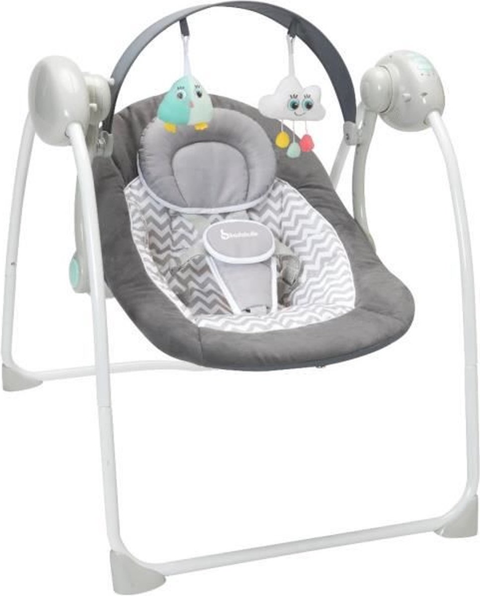 Badabulle Babyschommel Comfort Grey | bol.com