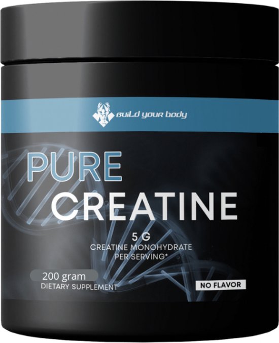 creatine monohydrate Build your Body | bol.com