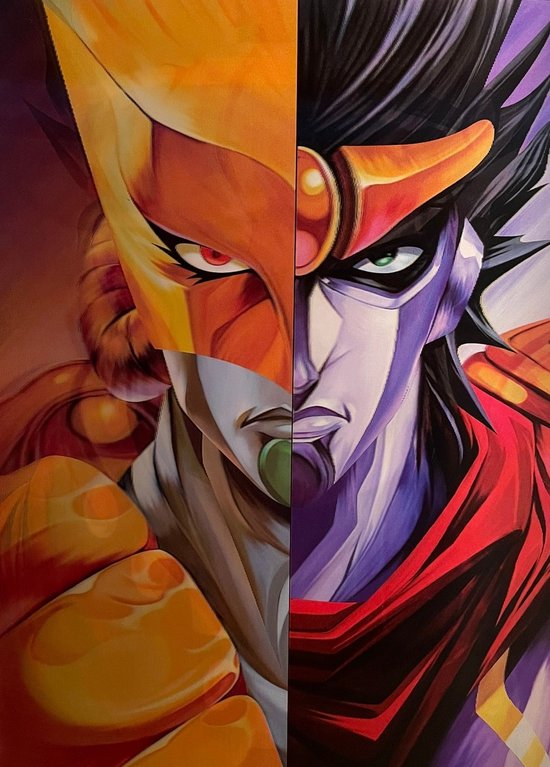 Jojo's Bizarre Adventure | 2-in-1 | 3D Poster | Jonathan Joestar | Dio ...