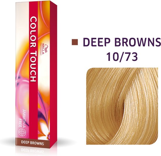 Wella Professionals Color Touch - Haarverf - 10/73 Deep Browns - 60ml | bol