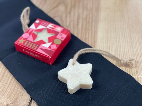 Castelbel, Kerst, Handzeep, Ster aan een touwtje, mooi decoratief ...