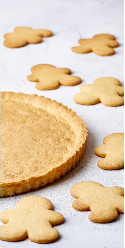 BrandNewCake® Taartbodem en Koekjes-mix 1kg - Bakmix | bol