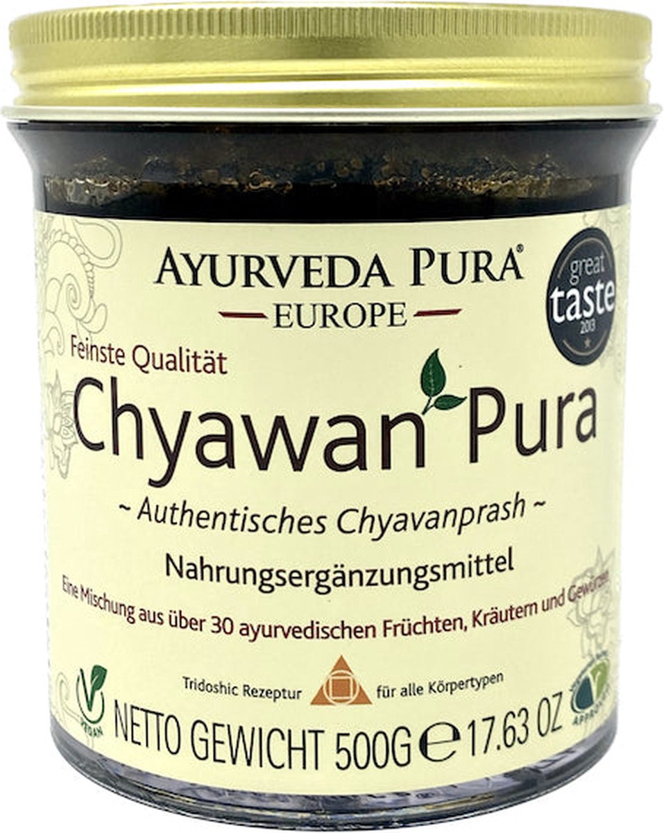 Ayurveda Pura - Chyawanprash - Amla - Ayurvedische Fruit- en kruidenjam ...
