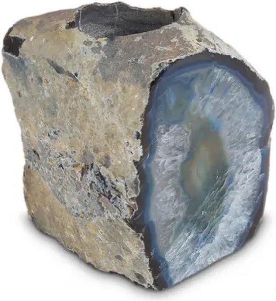 Edelsteen urn - Agaat Waxinelicht turquoise - 0,02 Liter Gratis ...