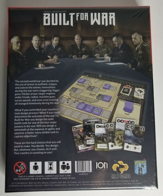 Built for War - Design, Build and Destroy WWII Tanks | Games | bol