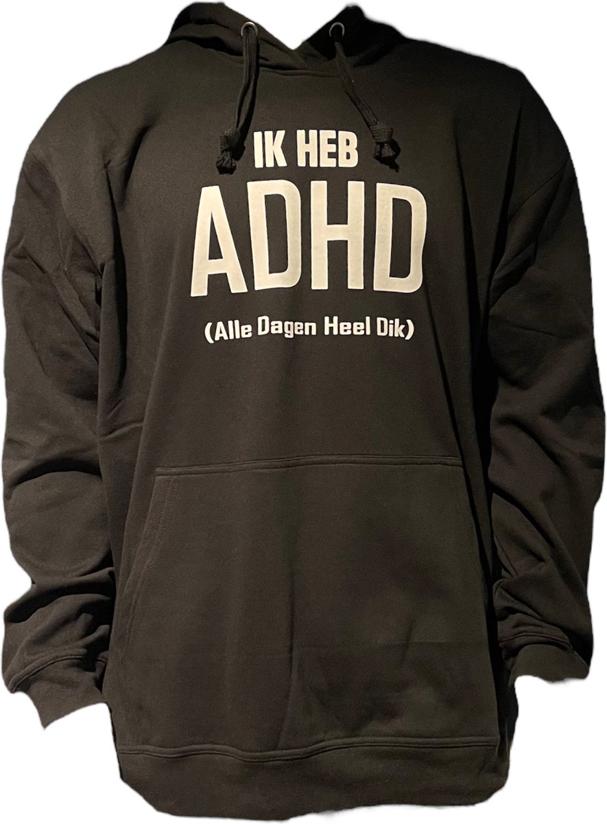 Geschenkwaardig - Hoodie - ADHD - Leuke teksten - Unisex - Sweaters ...