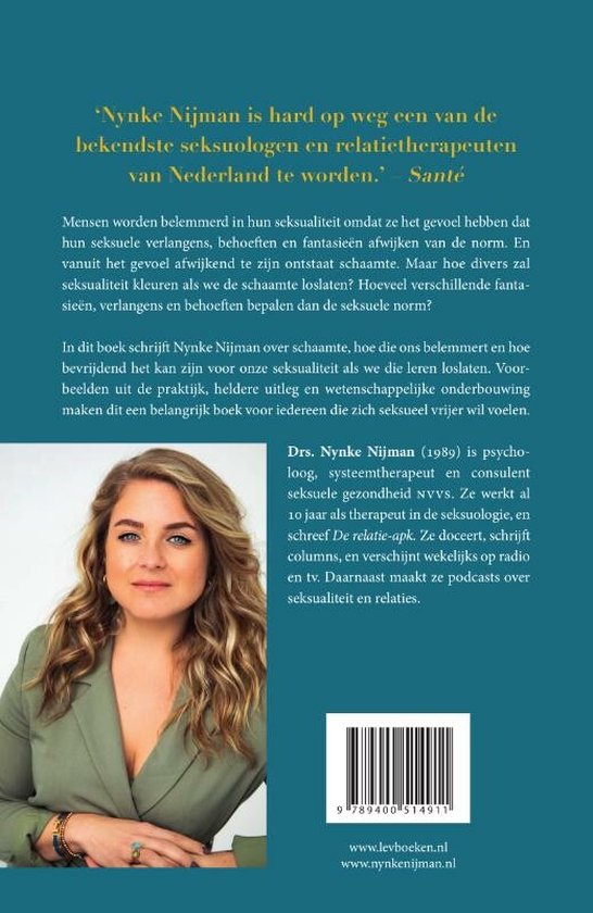 Schaamteloze seks, Nynke Nijman | 9789400514911 | Boeken | bol