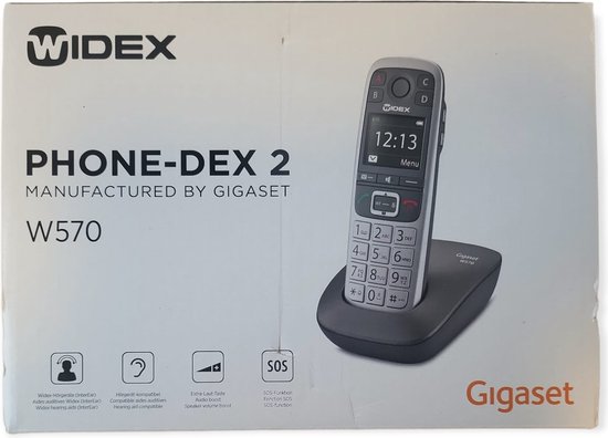 Widex Phone-dex 2 - slechthorenden telefoon | bol