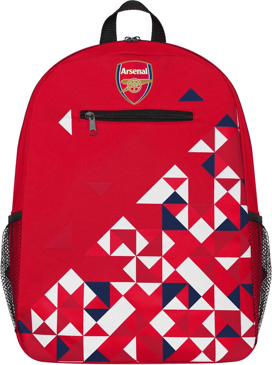 Arsenal rugzak 42 cm triangles rood | bol.com