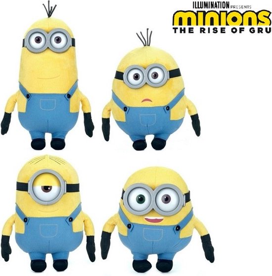 Minions Rise of Gru Pluche Minions Otto 30 cm - Minions - Despicable Me ...
