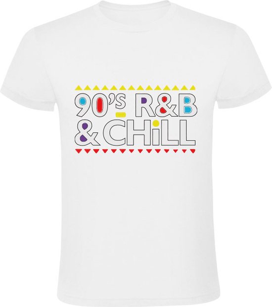 90's R&B & Chill Heren T-shirt | muziek | RNB | Jaren 90 | muziek ...