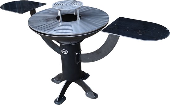 Caesar Classic Luxe - Vuurschaal BBQ - Bakplaat BBQ - BBQ met bakplaat - 80cm bakplaat | bol.com