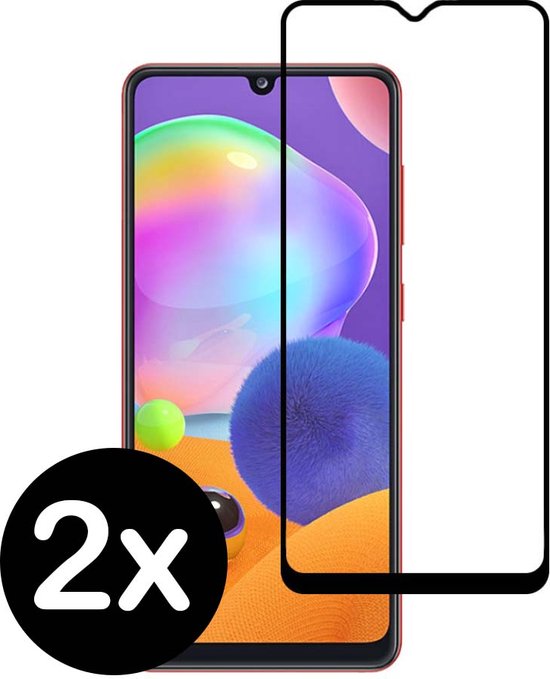 Smartphonica Samsung Galaxy A31 full cover tempered glass screenprotector van gehard... | bol