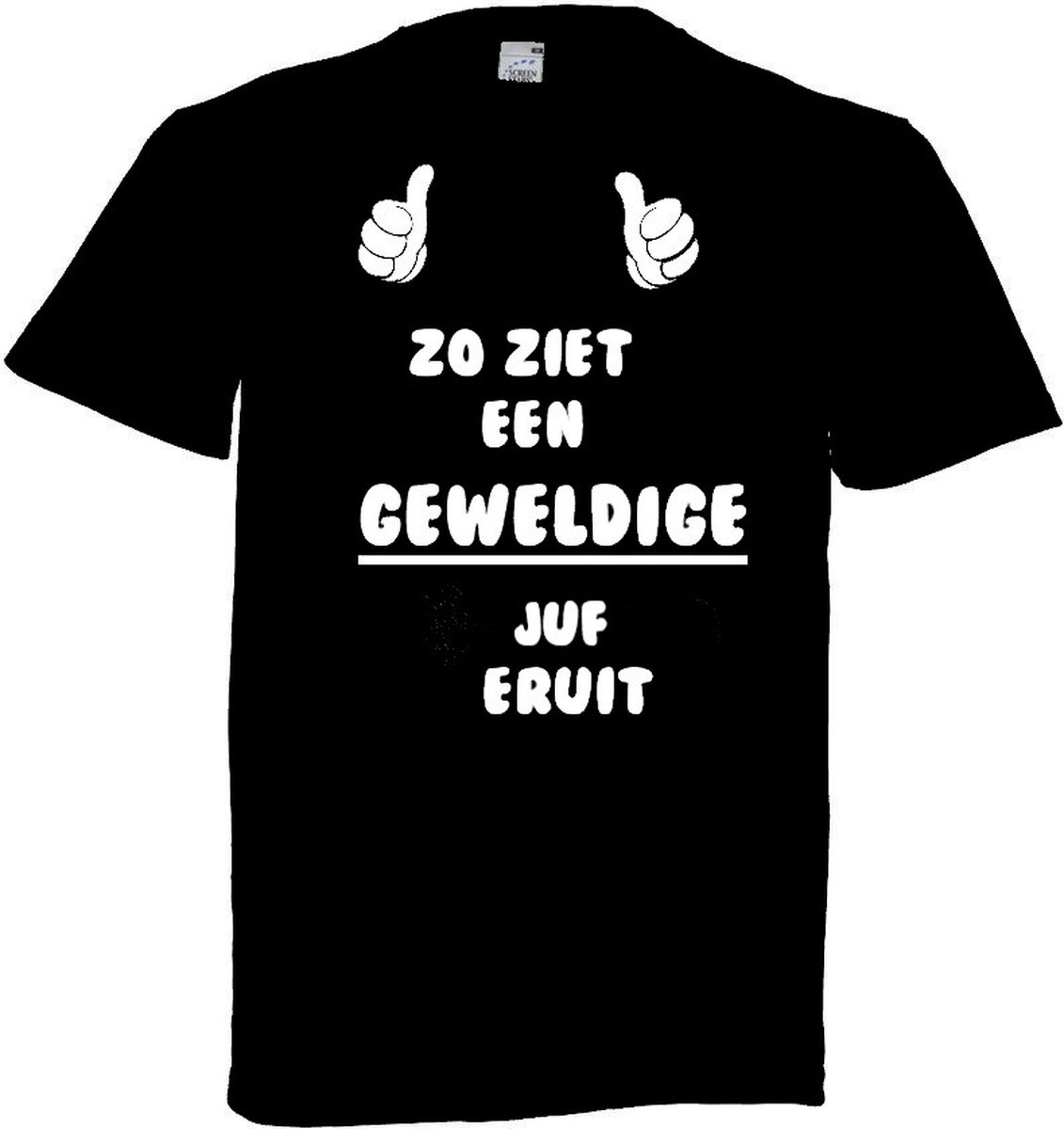 Grappig T-shirt - geweldige juf - meester en juffen dag - lerares ...