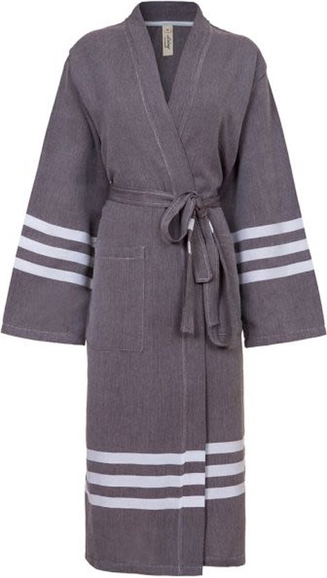 Hamam Badjas Bala Sultan Khaki - S - hamam kimono badjas - ochtendjas ...