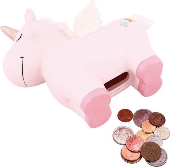 Eenhoorn spaarpot(klein) | bol.com