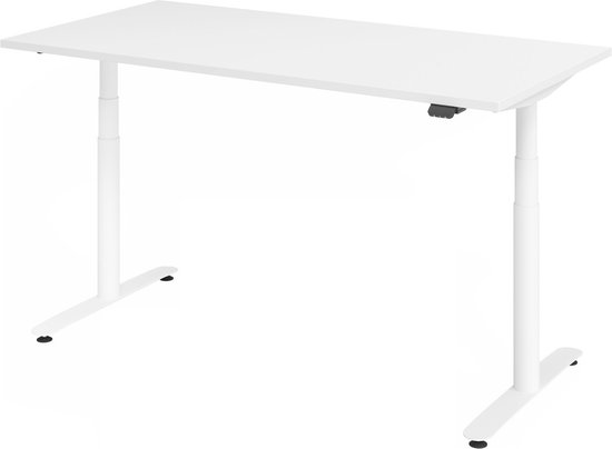 XDLR 16 S | 160x80 | Bureau elektrisch in hoogte verstelbaar - Wit 160 ...