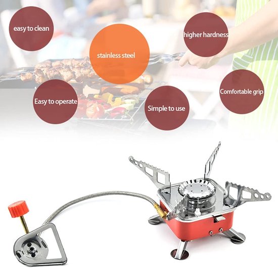 Campingkooktoestel - gaskoker - Camping gas stove | bol