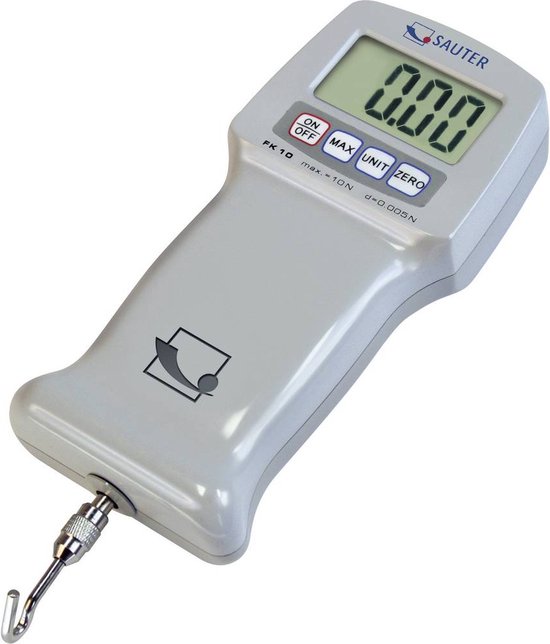 Sauter FK 1K Krachtmeter 1000 N (max.) Fabrieksstandaard (zonder ...