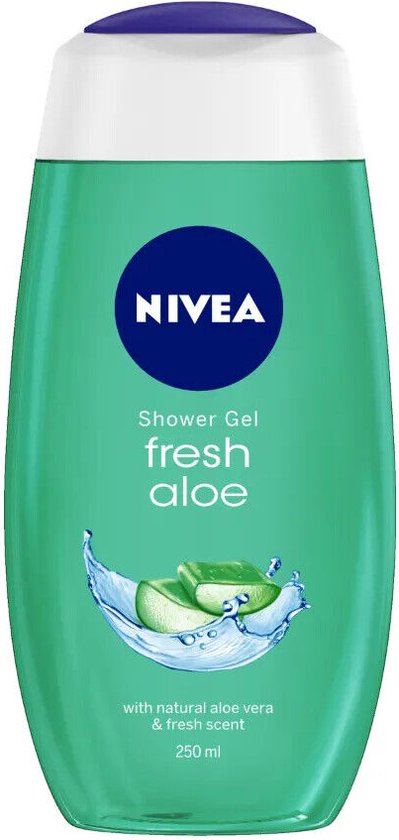 Nivea - Douchegel - Fresh Aloe - Natural Aloe Vera & Fresh Scent - 6 x ...