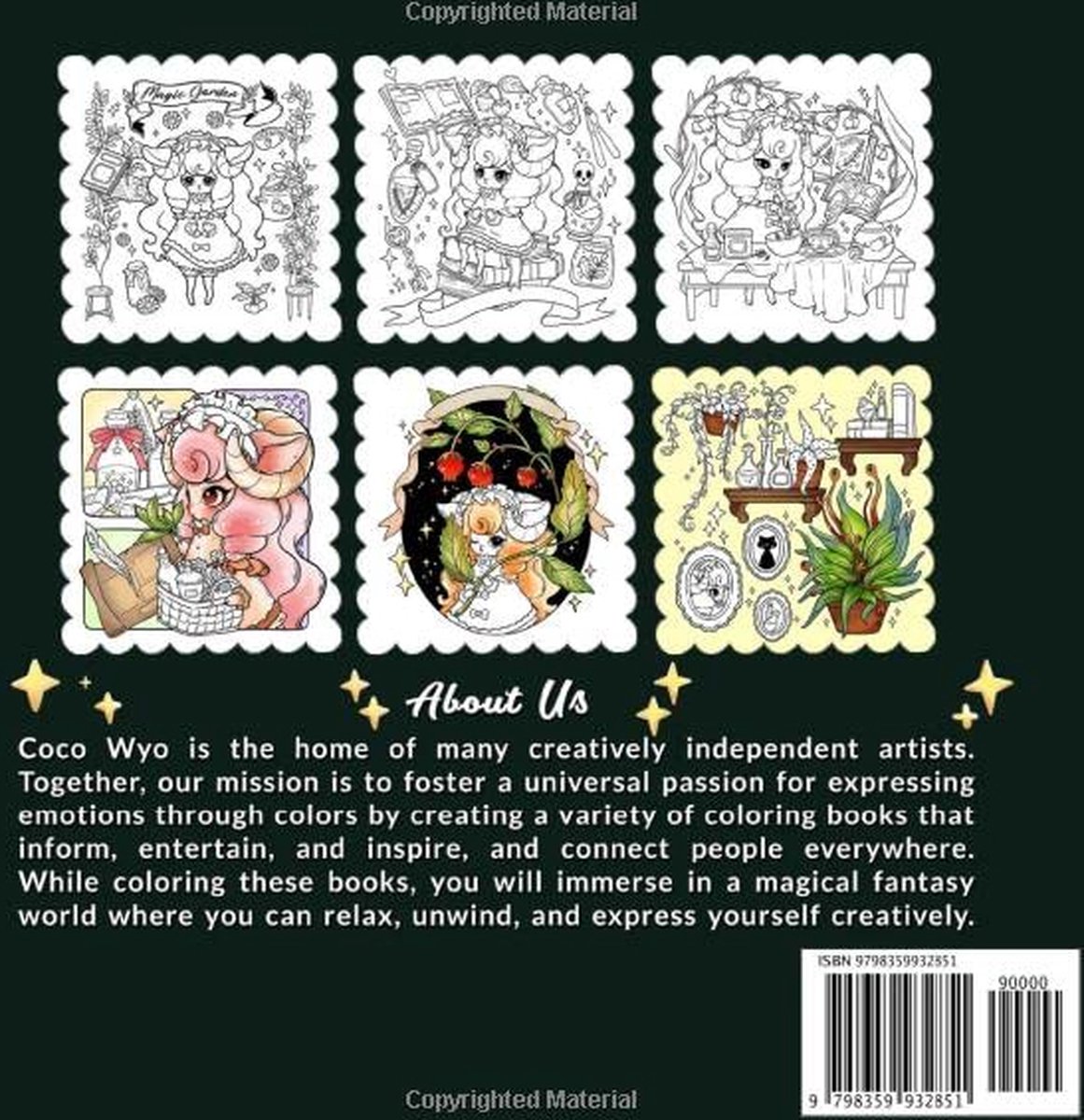 Magic Diary Coloring Book - Coco Wyo - Kleurboek voor volwassenen | bol.com