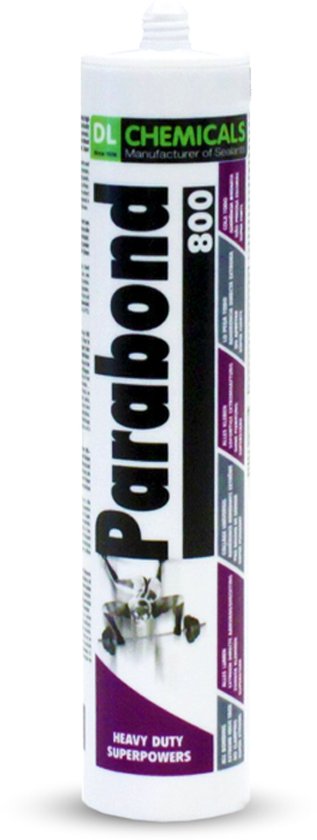 Parabond 800 lijmsilicone wit | bol