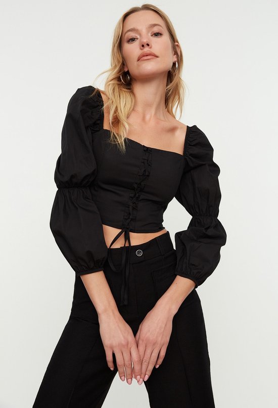 Trendyol Ballon mouw Basis Blouse | bol