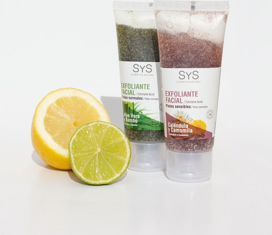 Sys gezichtsscrub Calendula & Kamille - 100ML | bol