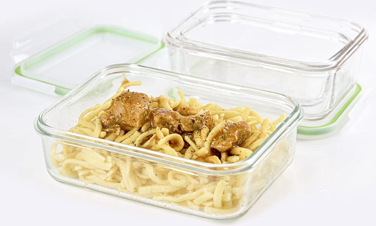 voedselopslagcontainer / Glass Food Storage Containers - Luchtdicht ...