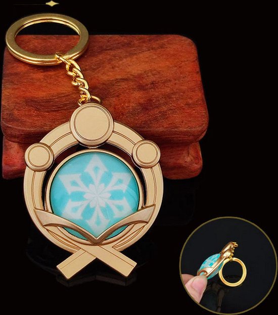 Genshin Impact - Vision - Cryo - Sleutelhanger/Keychain - Anime ...