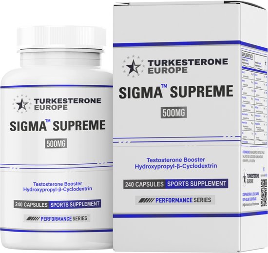 Supplementen - Sigma™ - Supreme Testosterone Booster - 240 capsules - 2 ...