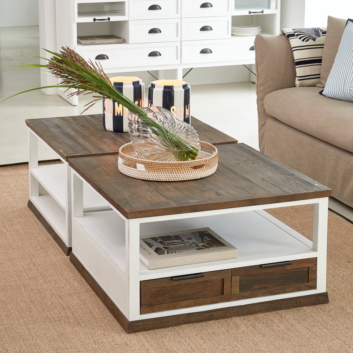 Riviera Maison vaas glas, decoratieve bloemenvaas schelp - RM Da Capo ...