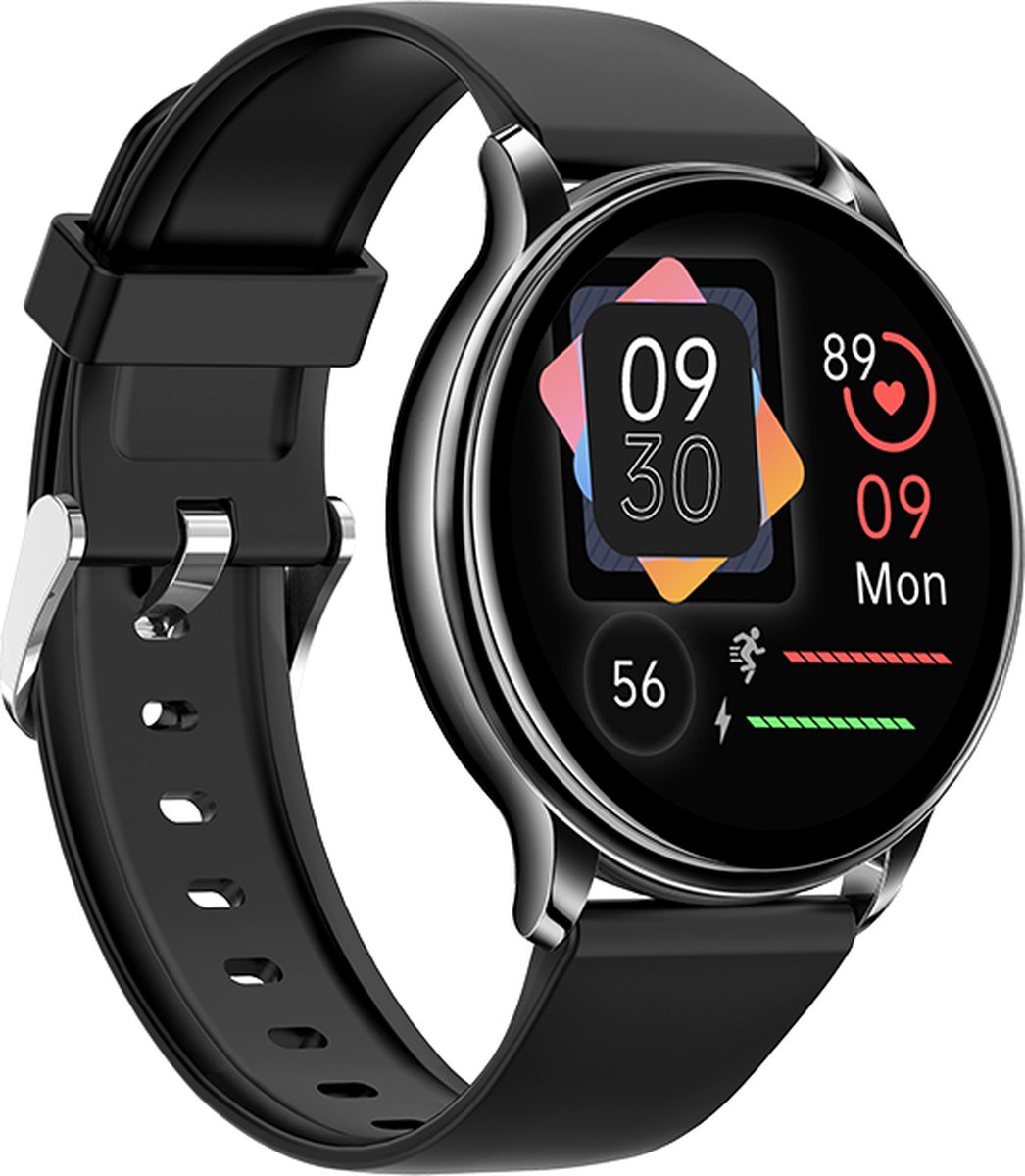Kiraal Pulse - Smartwatch dames - Smartwatch Heren - Stappenteller ...