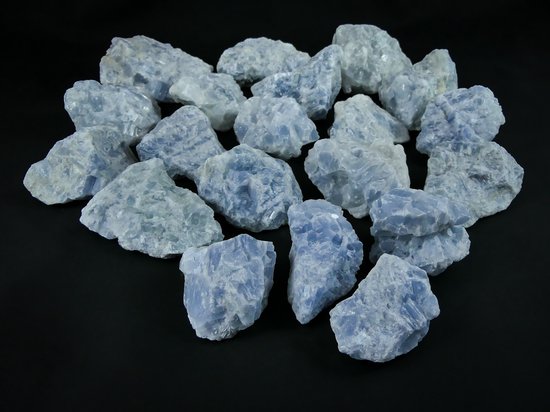 Blauwe Calciet Ruw - Set 20 Stuks - 10,2kg / 6-15cm - Werkelijke Set ...