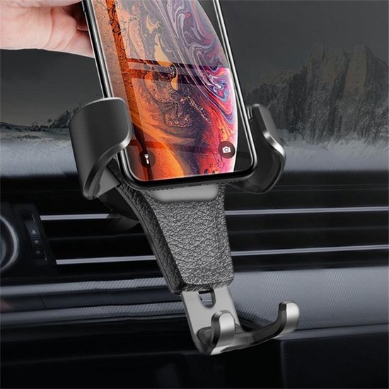 Universele telefoonhouder auto - Ventilatierooster - GSM houder auto ...