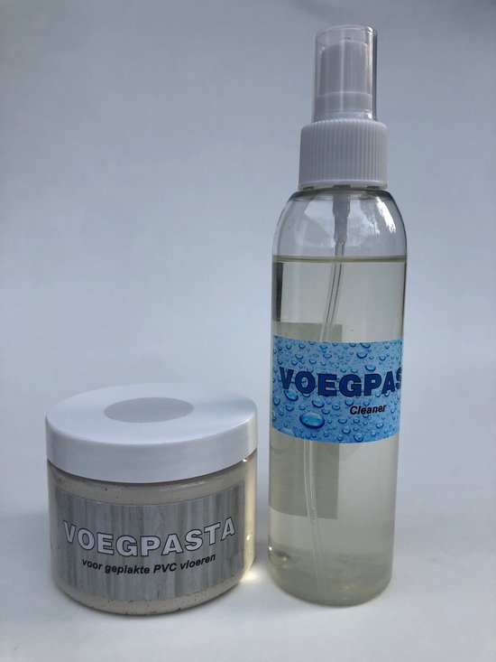 Voegpasta voor geplakte PVC vloeren kleur wit + Voegpasta Cleaner | bol.com