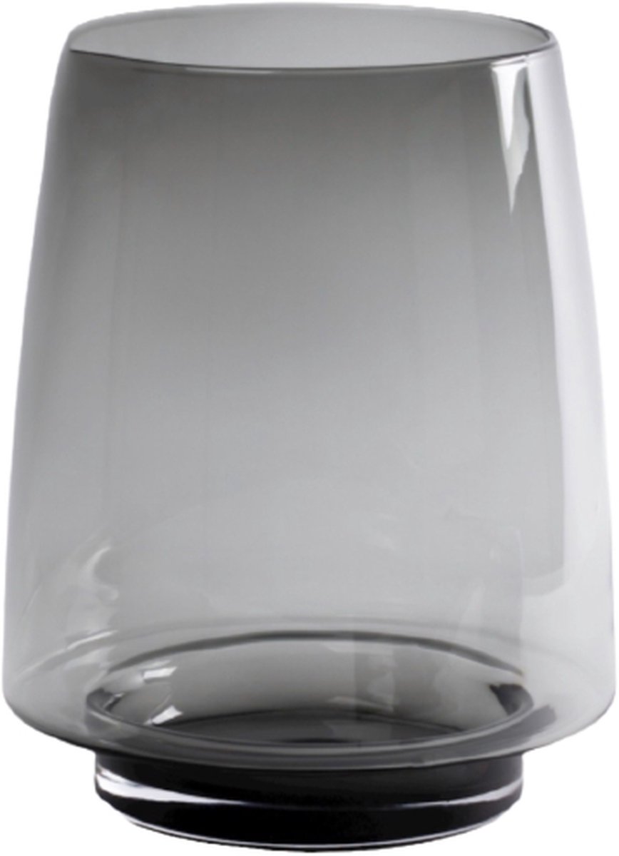 Glazen vaas - Smokey vaas - Bloemenvaas | bol.com
