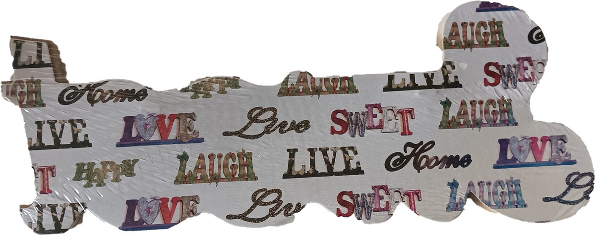 Knutsel Figuur - versier je eigen woord SWEET | bol.com